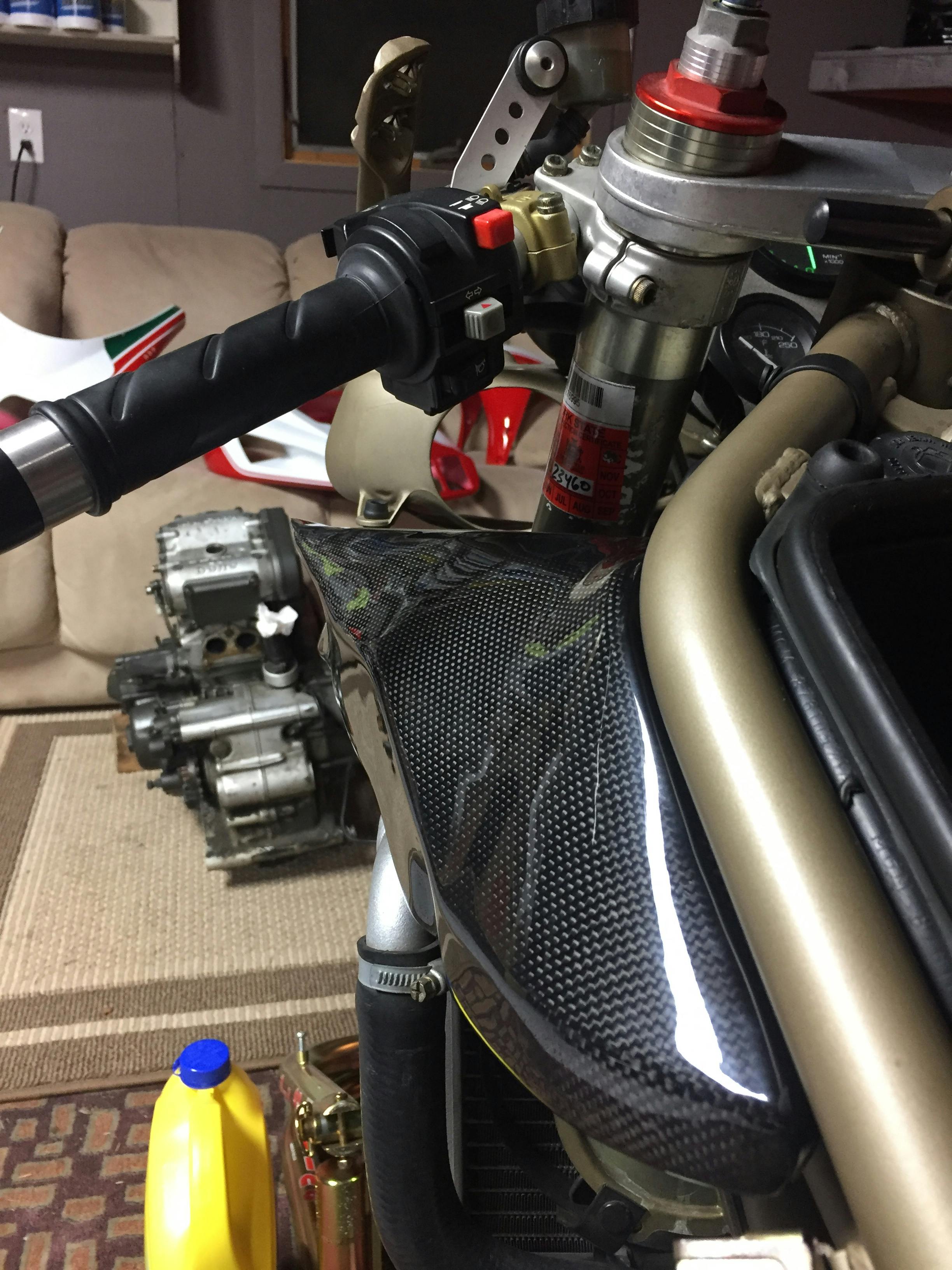 Carbon Fiber Ducati 748-916-996-998 Air Runners Intakes - MDI-CarbonFiber.com | MDI CarbonFiber